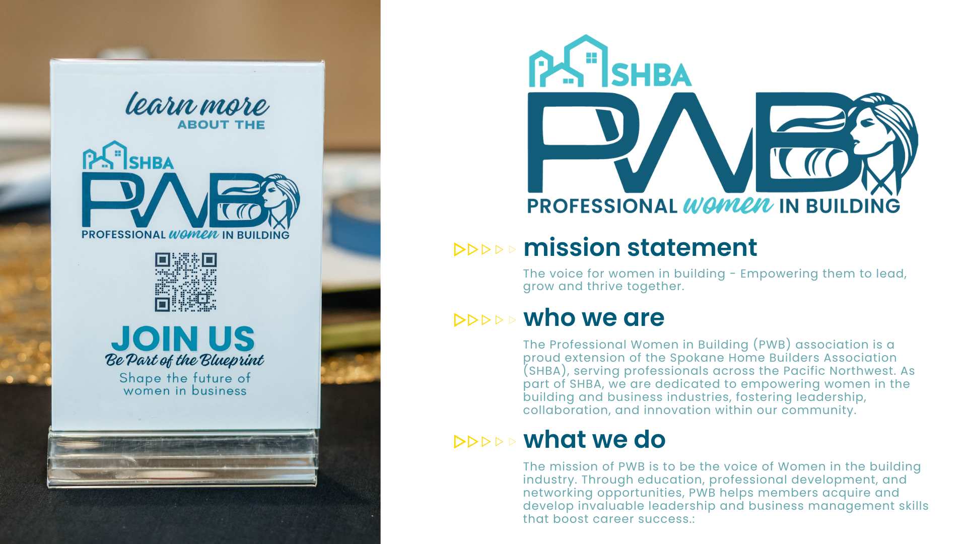 Professional Women in Building - Spokane Home Builders Association